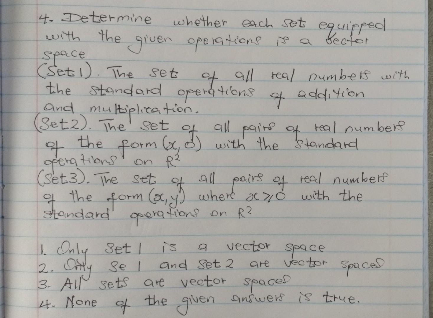 Solved 4. Determine whether each set equipped with the given | Chegg.com Solved 4. Determine whether each set equipped with the given | Chegg.com