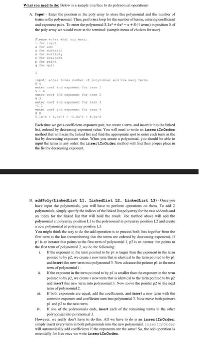 NOTE: you may not use any of the Java collections | Chegg.com