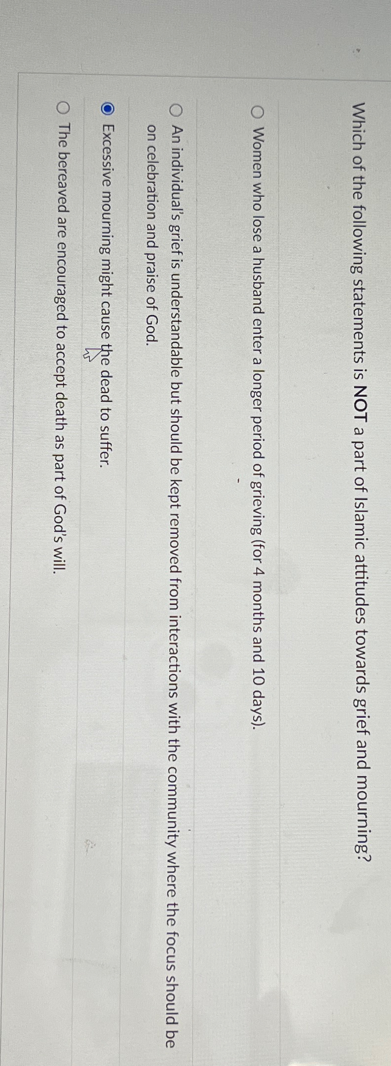 Solved Which of the following statements is NOT a part of | Chegg.com