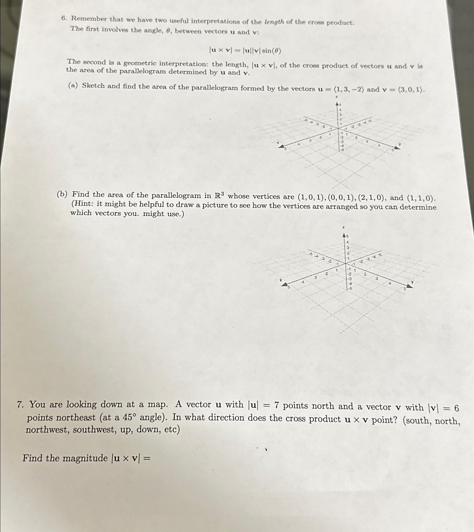 Solved Remember that we have two useful interpretations of | Chegg.com