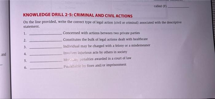 Solved MATCHING Use choices only once unless otherwise | Chegg.com