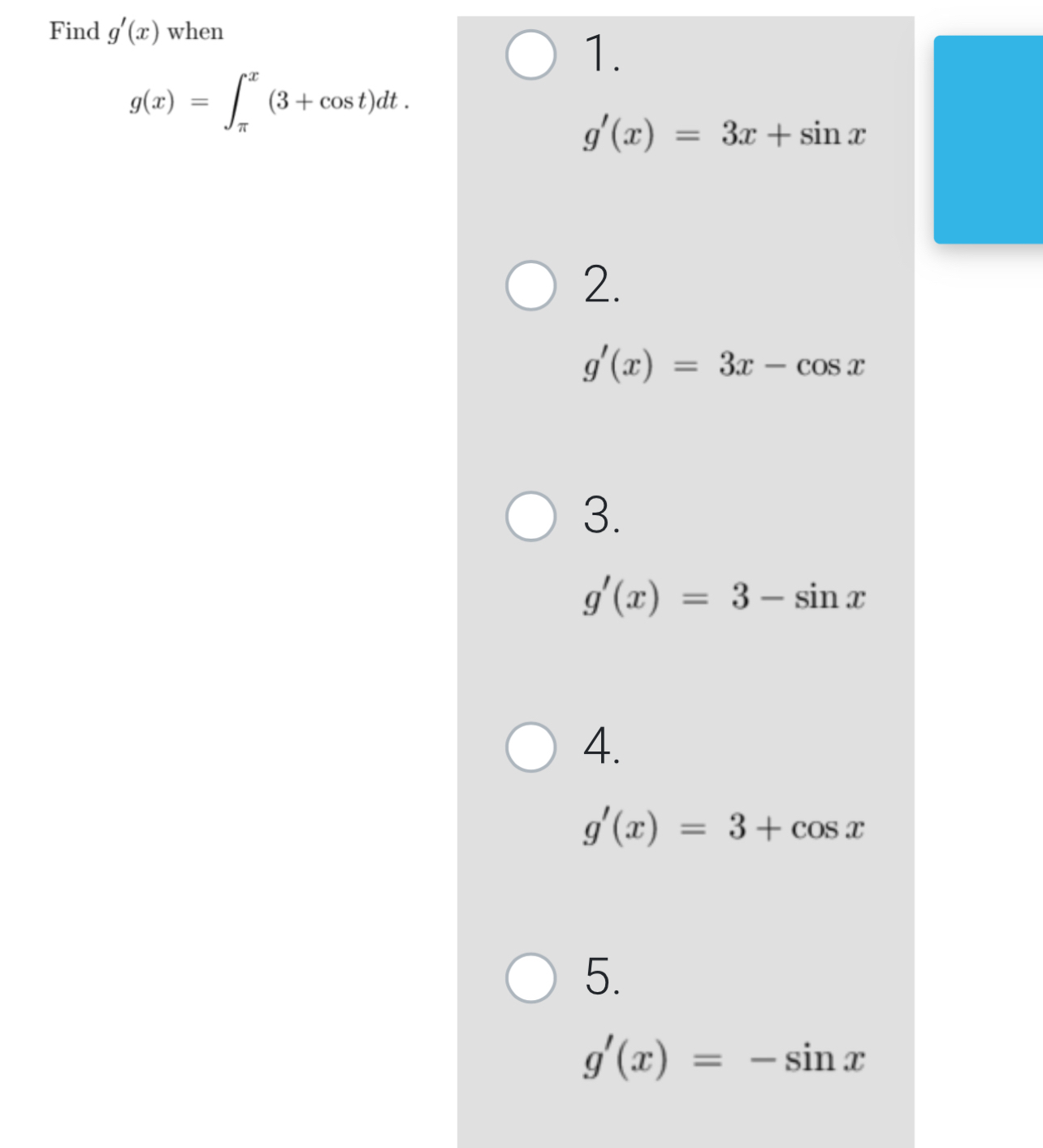 Solved Find g'(x) | Chegg.com