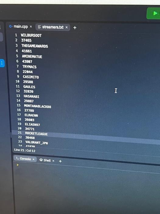 Solved The Assignment For this sssignment, there is a file | Chegg.com
