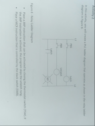 Activity 2In this activity, you will create a PLC | Chegg.com