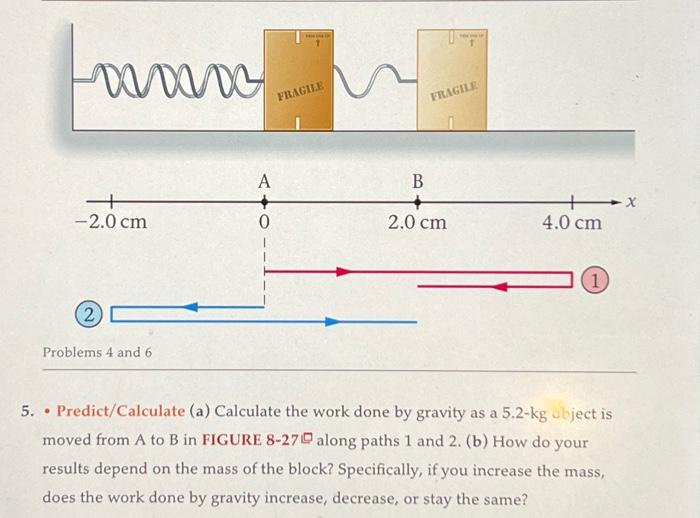 Predict/Calculate (a) Calculate the work done by | Chegg.com