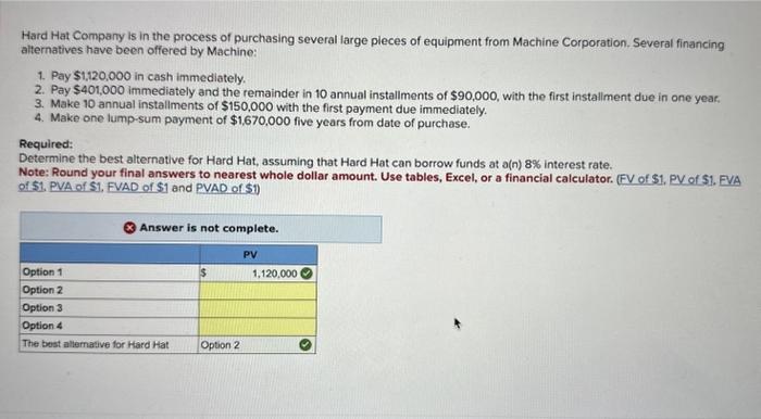 Solved Hard Hat Company is in the process of purchasing | Chegg.com