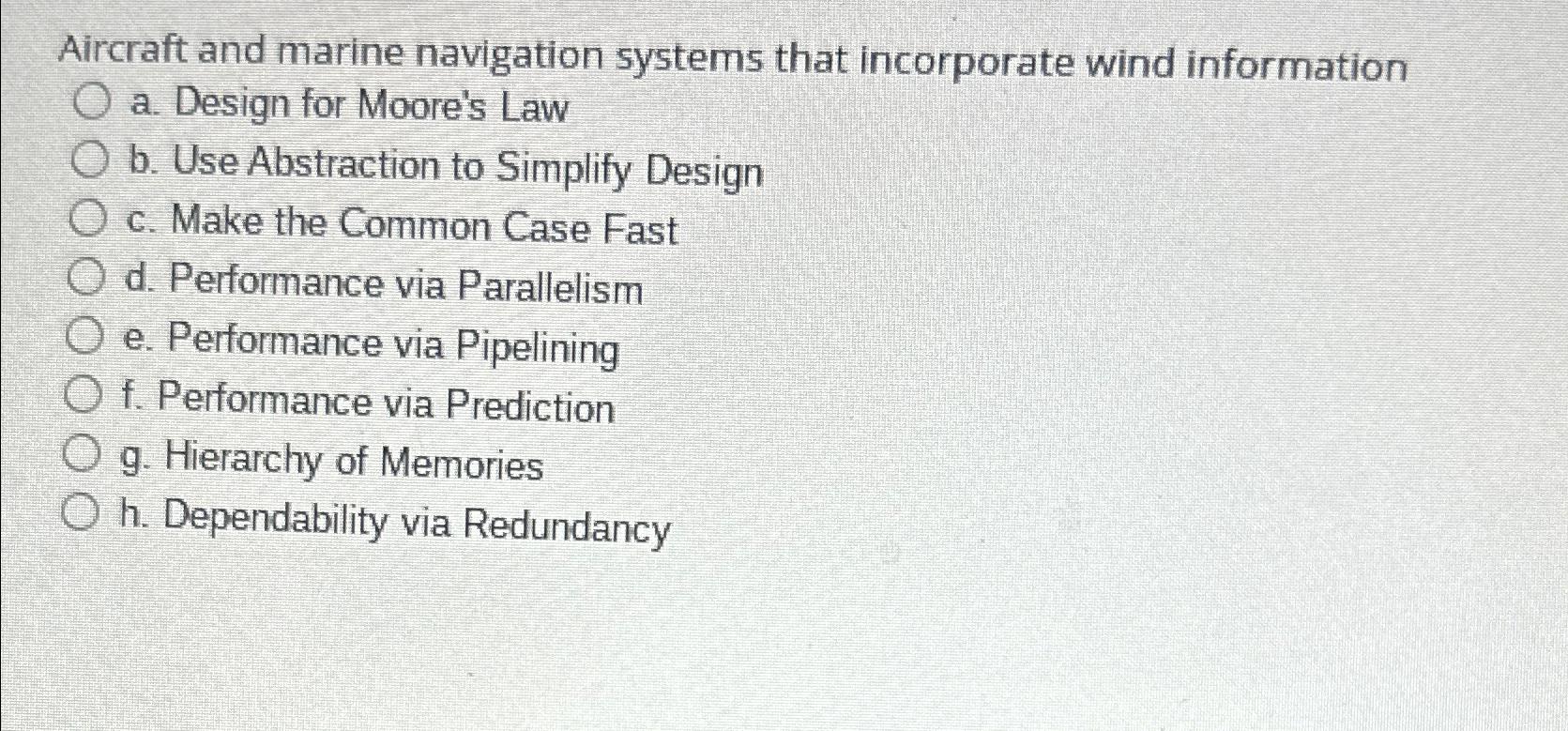 Solved Aircraft and marine navigation systems that | Chegg.com