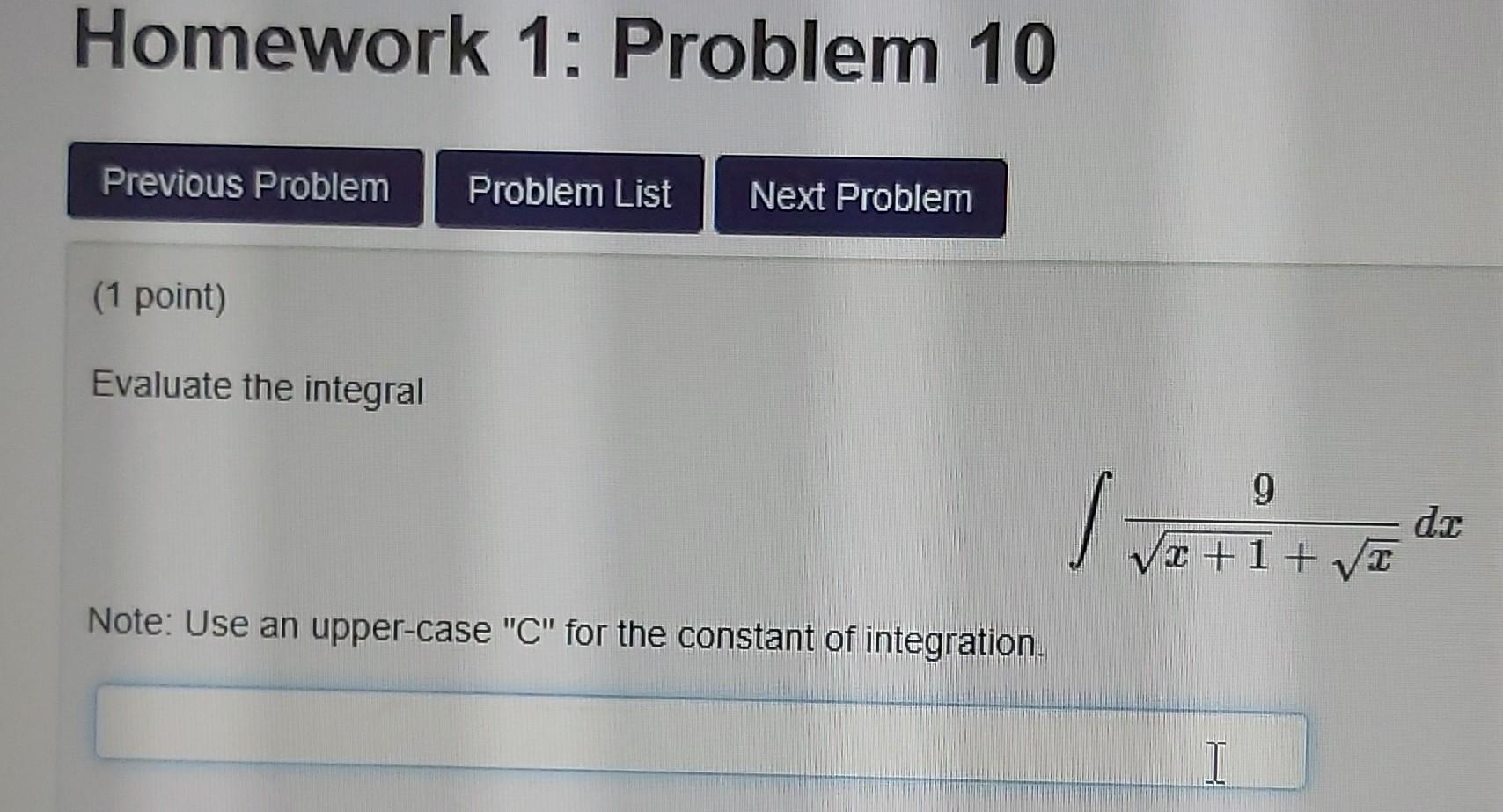 Solved Homework 1 Problem 10 Previous Problem Problem List 0360