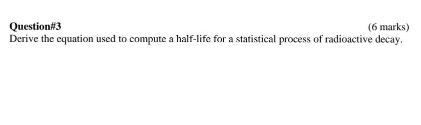 Solved Question#3 (6 marks) Derive the equation used to | Chegg.com