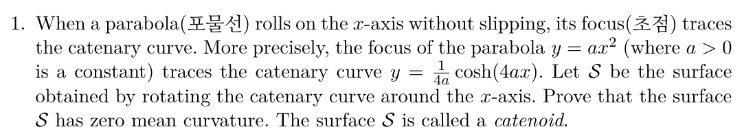 Solved Let x ﻿be a set. Prove the following:When a parabola | Chegg.com
