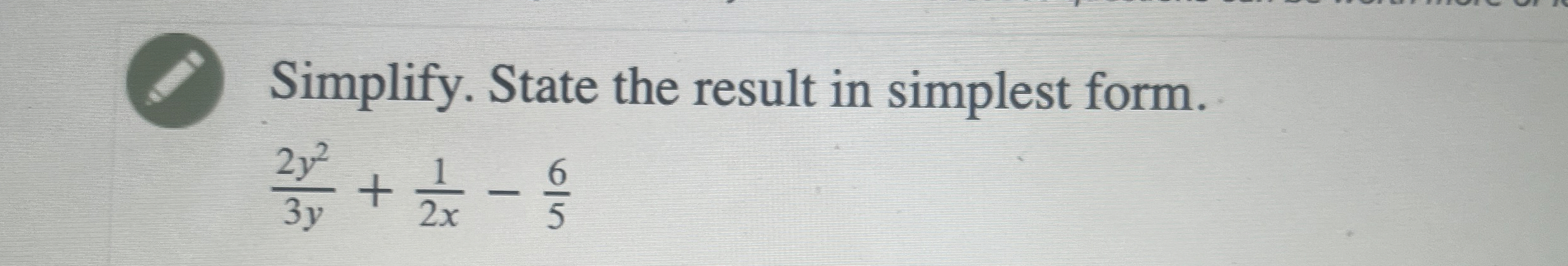 Solved Simplify. State the result in simplest | Chegg.com