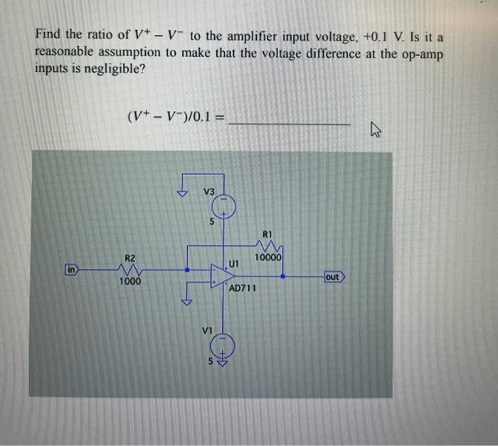 Solved On LTspice design the ×10 inverting amplifier shown | Chegg.com
