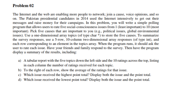 Solved Problem 02 The Internet and the web are enabling more | Chegg.com