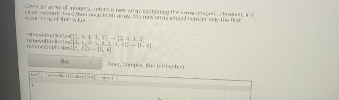Solved Given a non-empty array of integers, count how many | Chegg.com