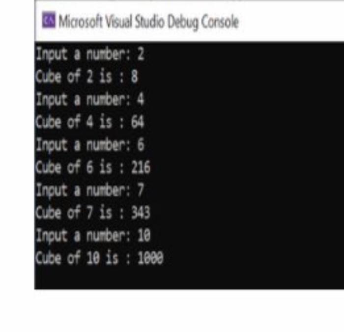 Solved I want codes to give me this outputs . c# language | Chegg.com