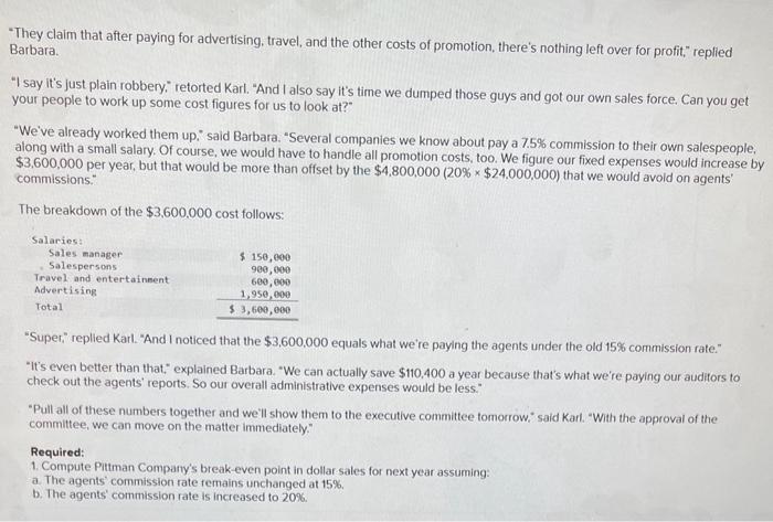 Solved Case 5-32 (Algo) Cost Structure; Break-Even and | Chegg.com