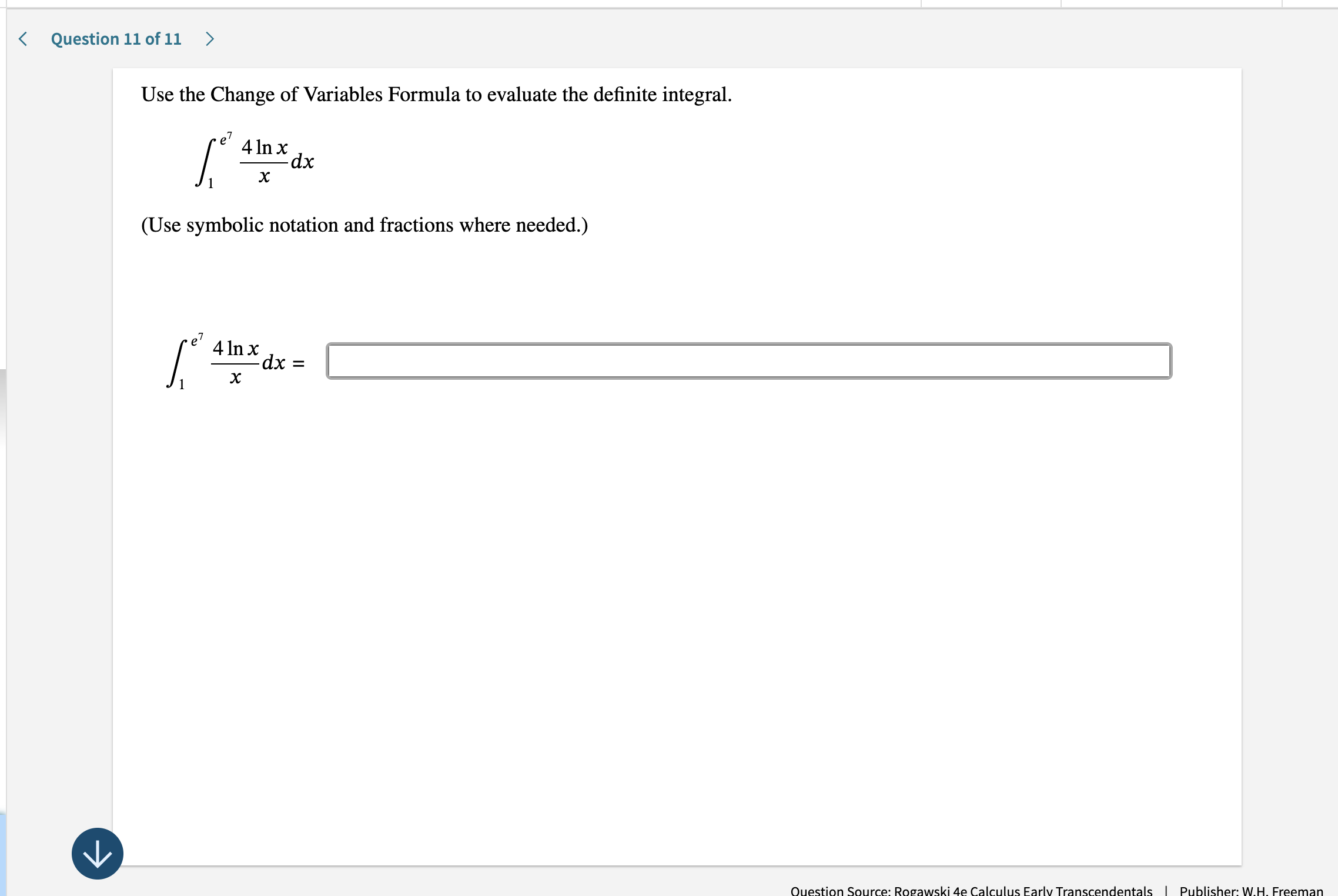 Solved Use the Change of Variables Formula to evaluate the | Chegg.com