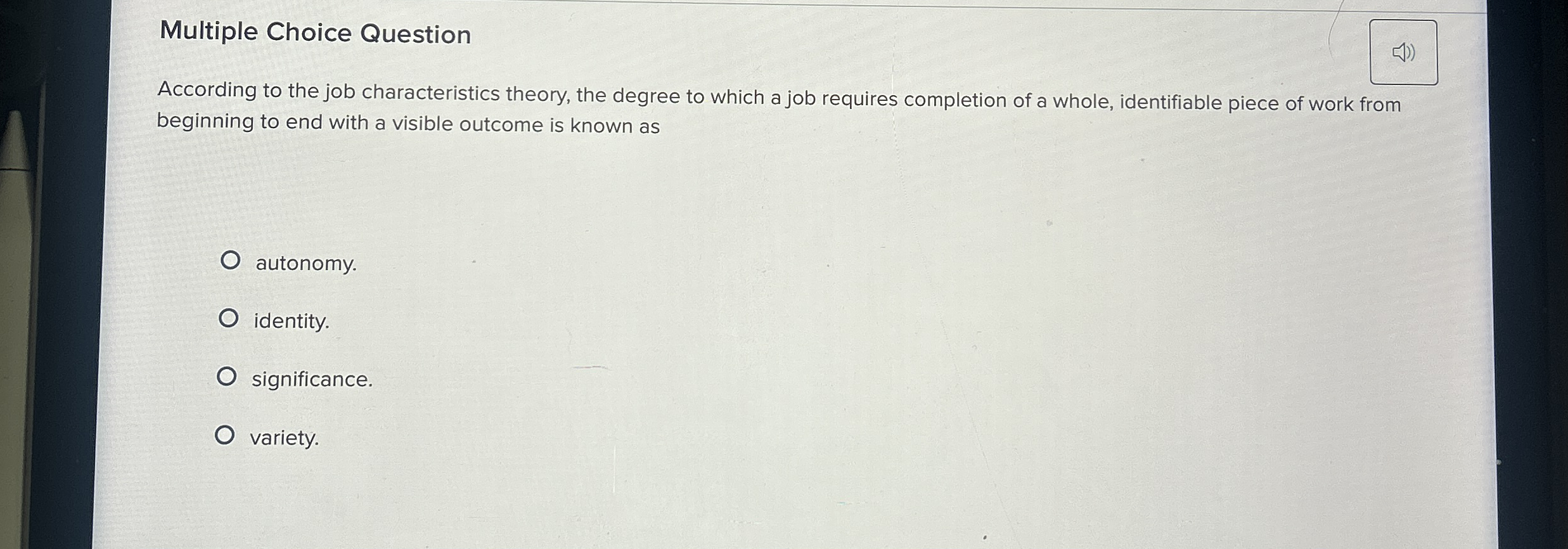 Multiple Choice QuestionAccording to the job | Chegg.com