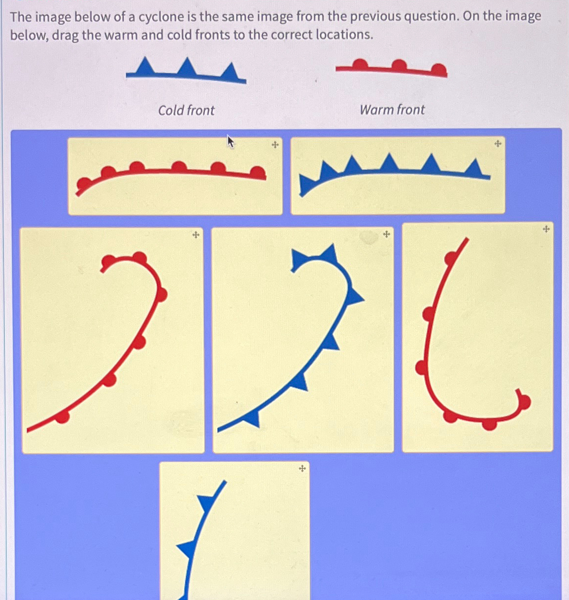 Solved The image below of a cyclone is the same image from | Chegg.com