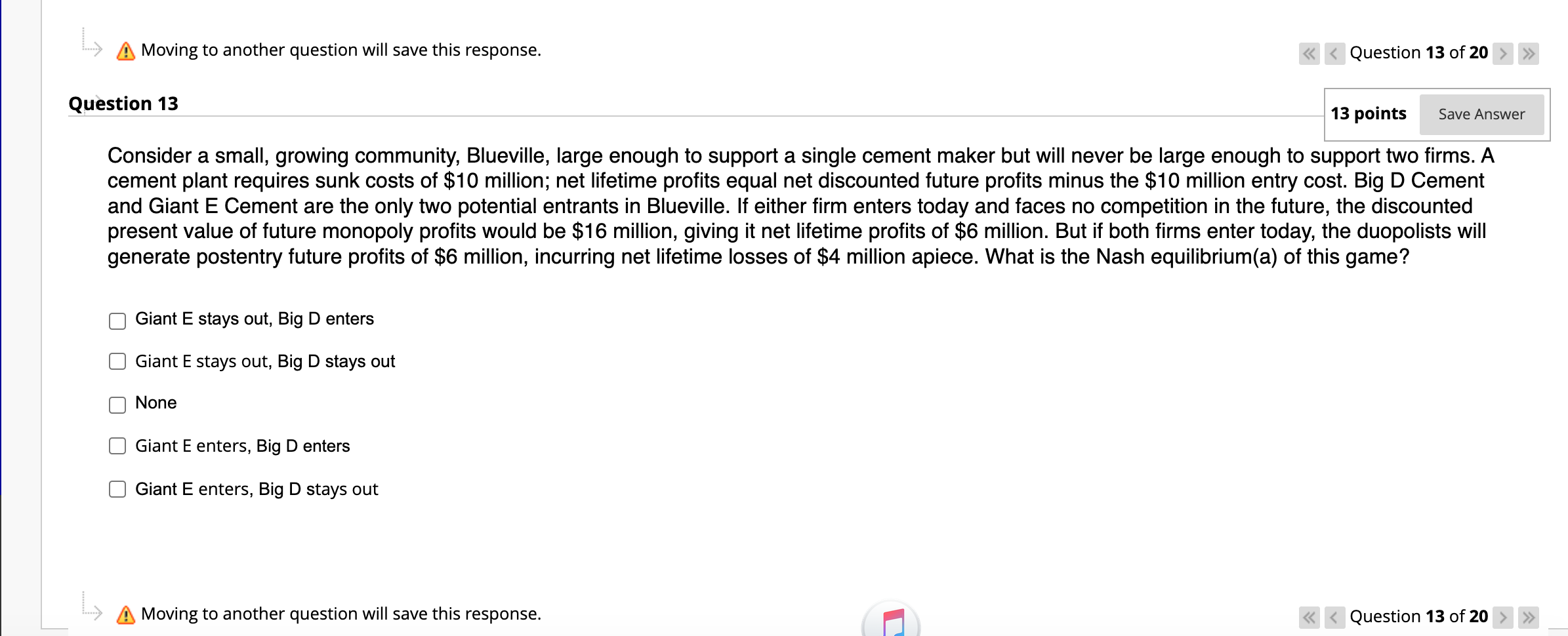 Solved Question 13 ﻿option D said incorrectConsider a small, | Chegg.com
