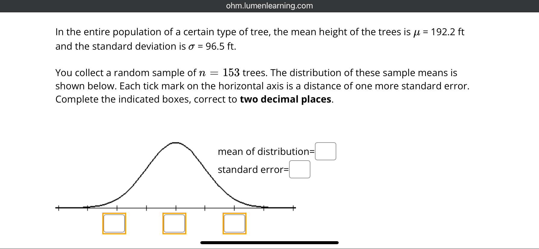 Solved ohm.lumenlearning.comIn the entire population of a | Chegg.com