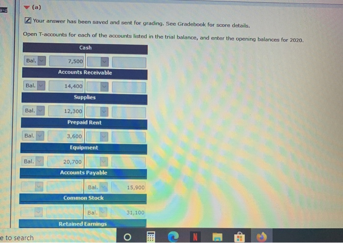 Solved Practice Problem 01 a-d (Part Level Submission) Tom | Chegg.com