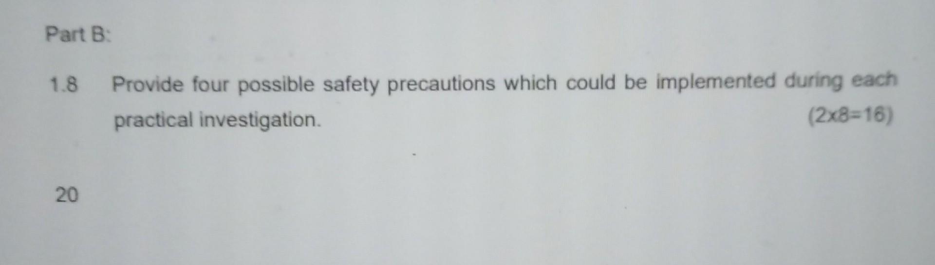 Solved 1. Specific aim 1: "Doing Science" states that | Chegg.com
