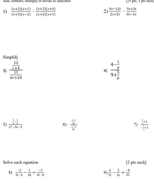 Solved Add, subtract, multiply or divide as indicated 25 | Chegg.com Solved Add, subtract, multiply or divide as indicated 25 | Chegg.com