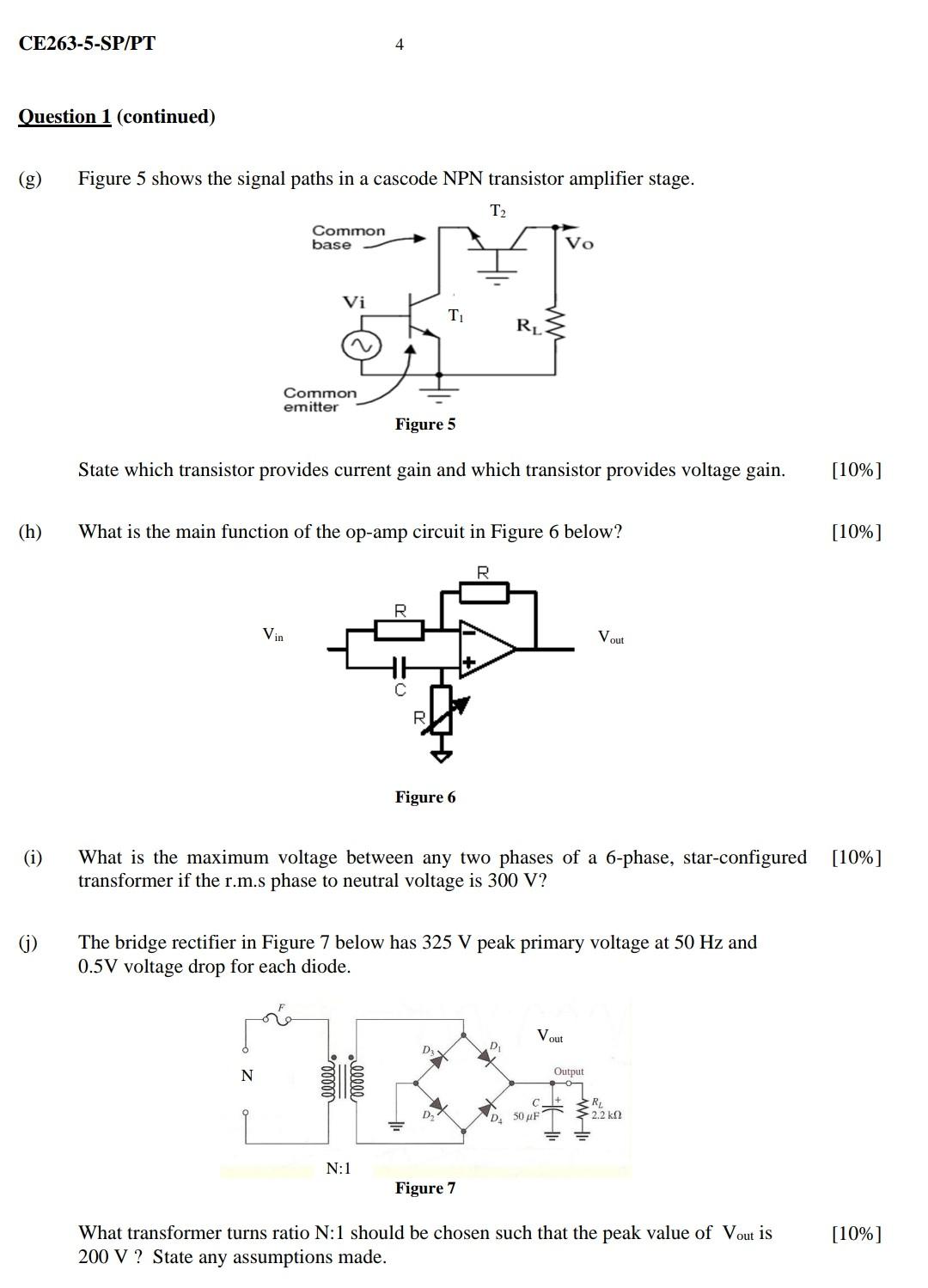 Solved CE263-5-SP/PT 4 Question 1 (continued) Figure 5 shows | Chegg.com