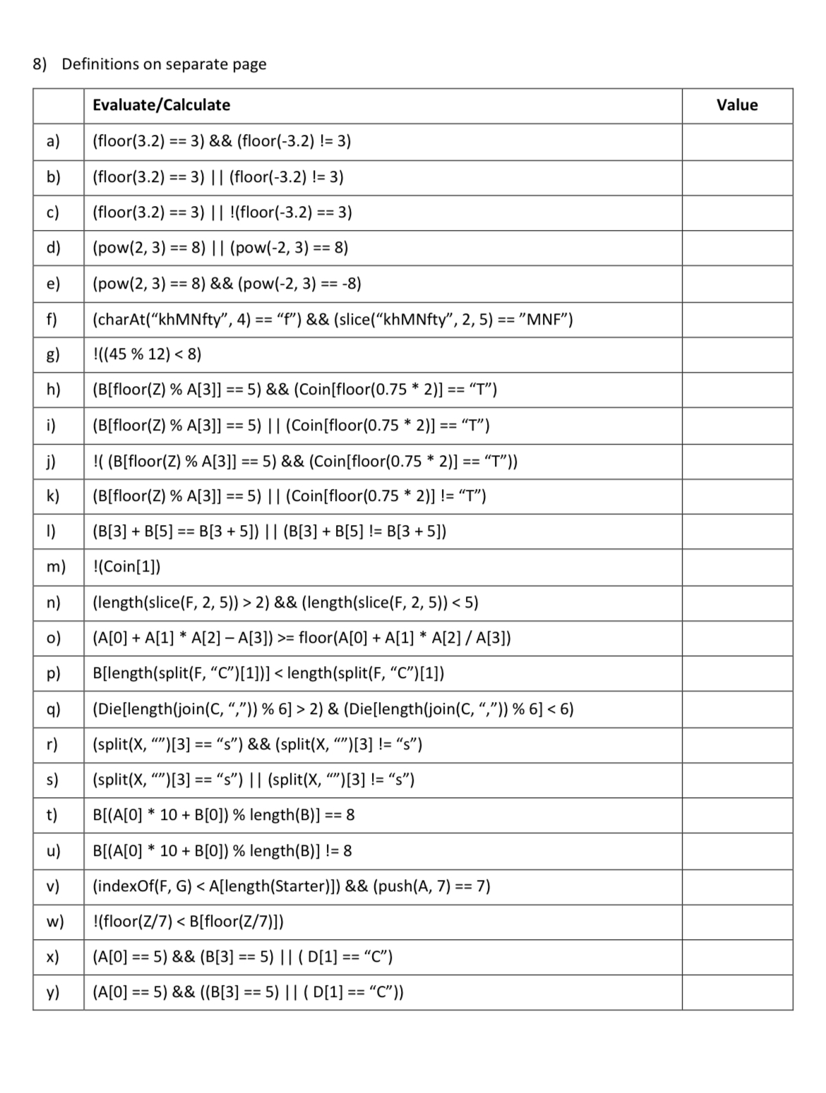 Solved Some definitions for the lab.E=3F= “ABCDEFG” | Chegg.com