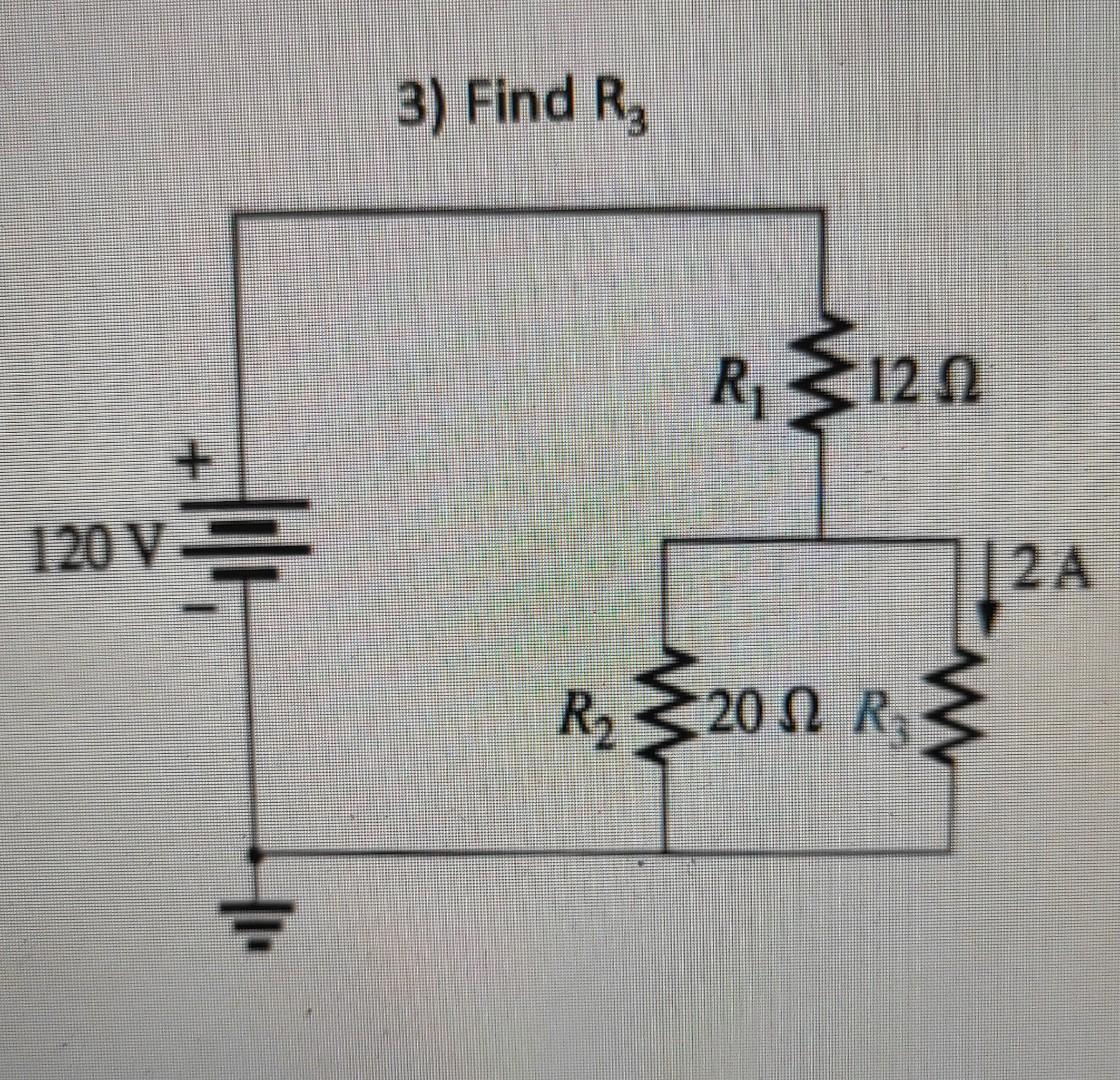 Solved 1) Draw a circuit of a 10V battery supplying voltage | Chegg.com