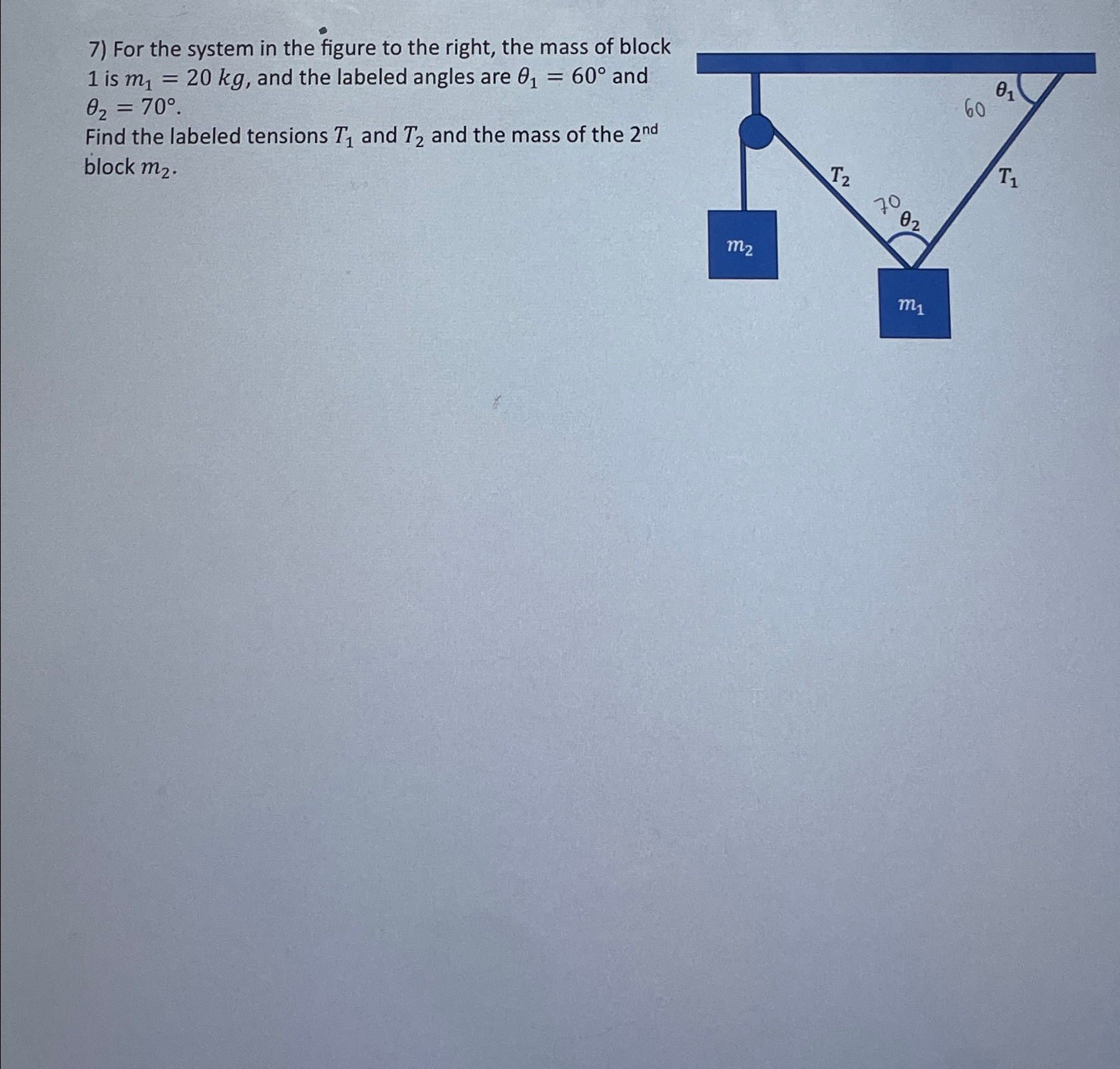Solved For the system in the figure to the right, the mass | Chegg.com
