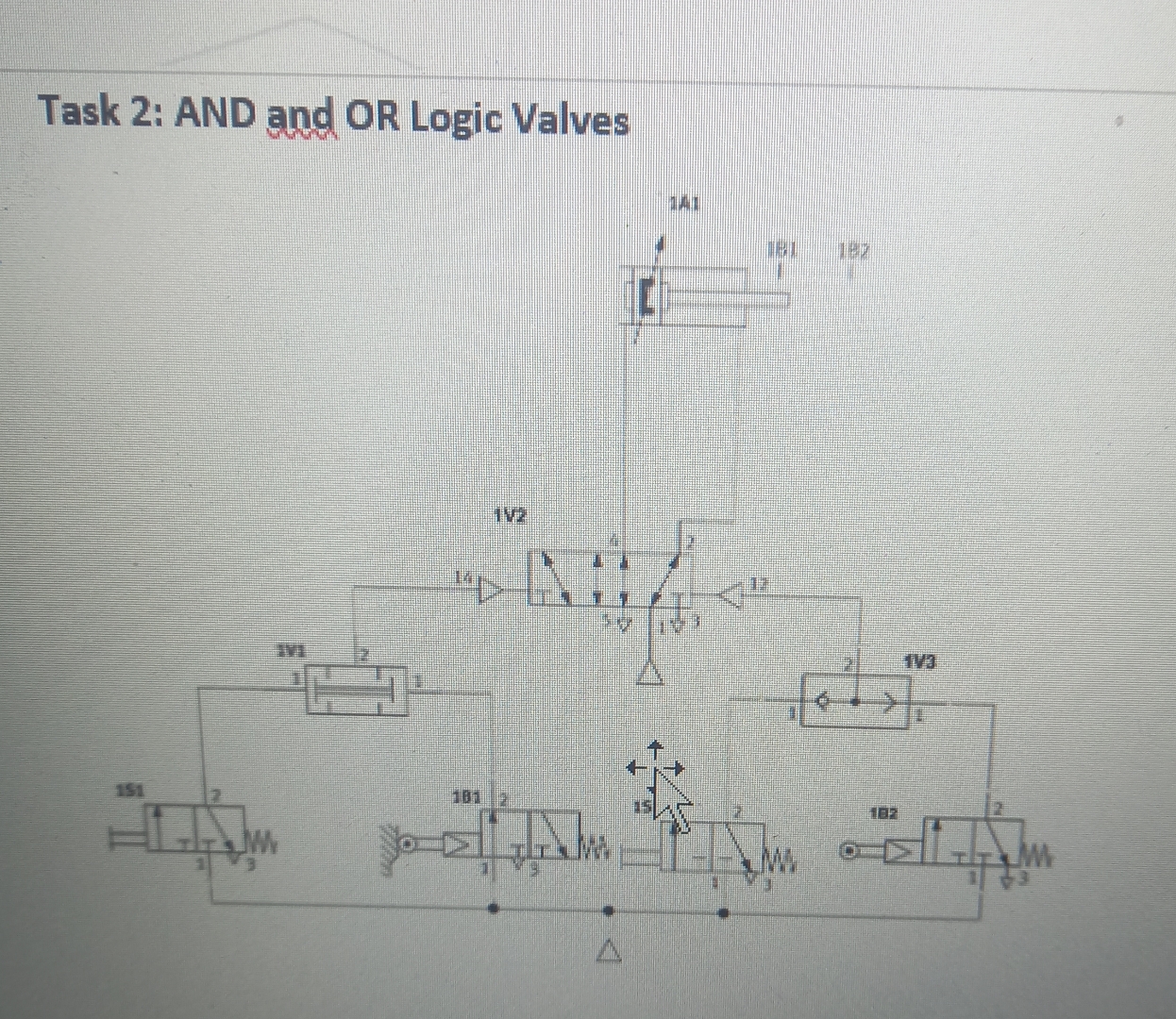 Solved Task 2: AND and OR Logic Valvessolve these questio | Chegg.com