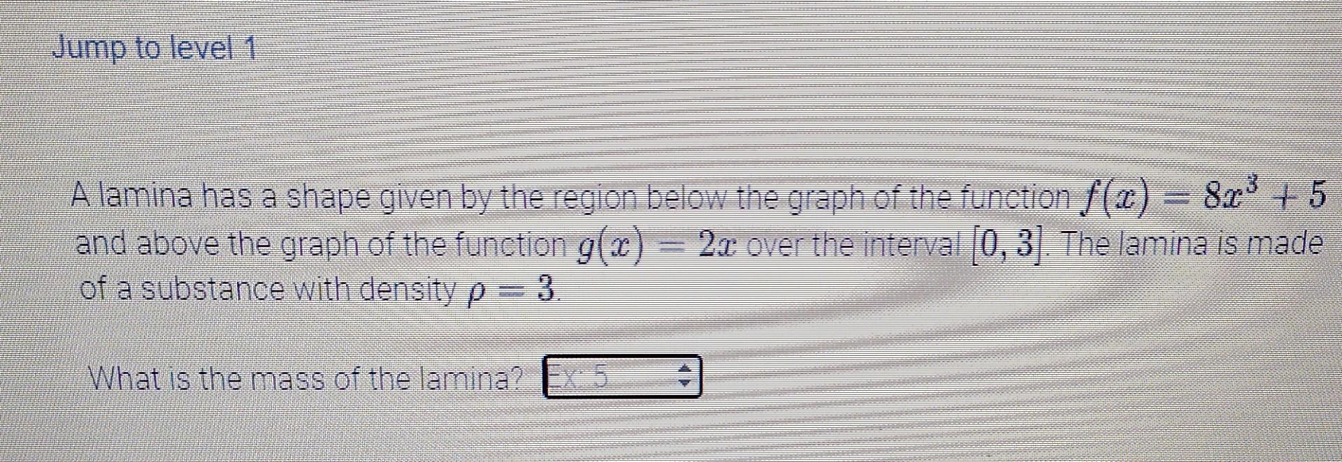 Solved Jump to level 1 A lamina has a shape given by the | Chegg.com