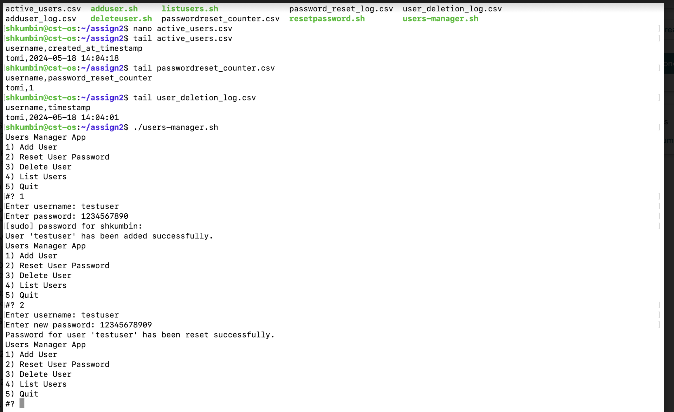 Solved MAKE THESE BASH SCRIPT EXECUTABLE FOR MAC AND ALSO | Chegg.com