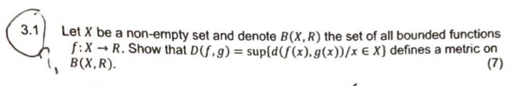 Solved Let x ﻿be a non-empty set and denote B(x,R) ﻿the set | Chegg.com