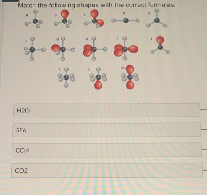 Solved Match the following shapes with the correct formulas. | Chegg.com