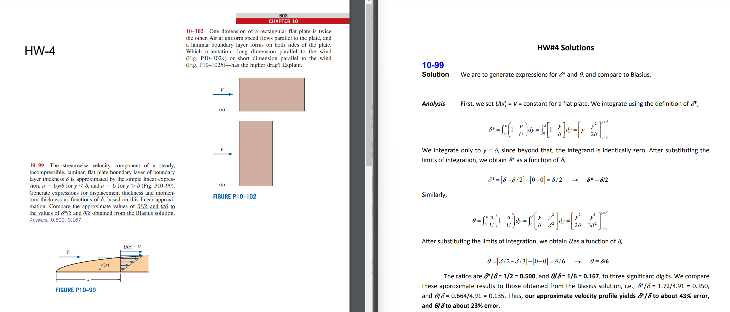 Class: Fluid mechanicsI understand all of the math | Chegg.com