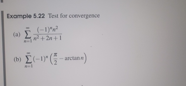 Example 5 22 test For