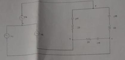Solved For the circuit of the following figure Vac = 440 V ∠ | Chegg.com