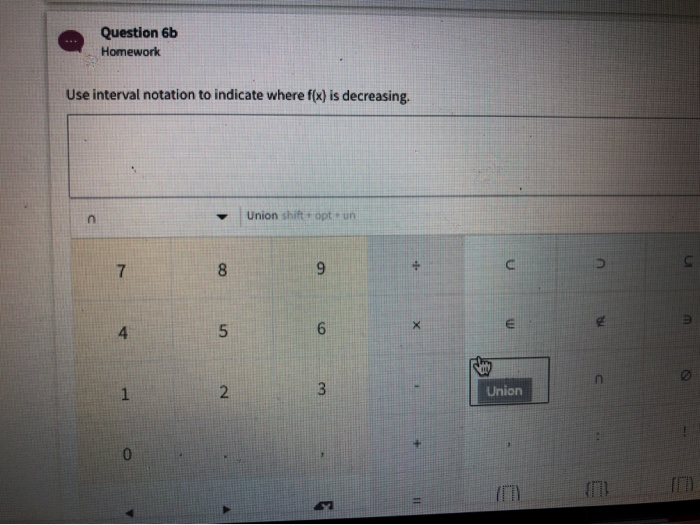 Solved homework question 6A and 6B. use the interval | Chegg.com
