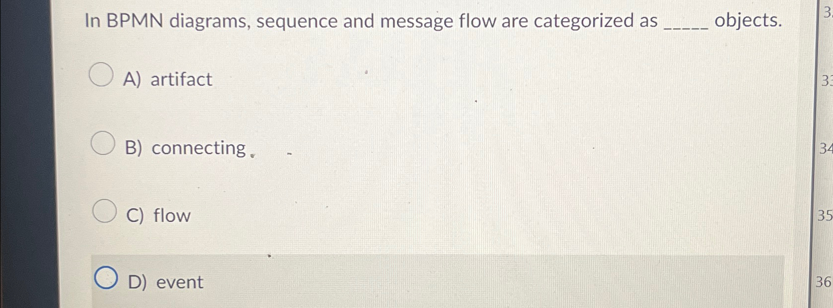 In BPMN diagrams, sequence and message flow are | Chegg.com
