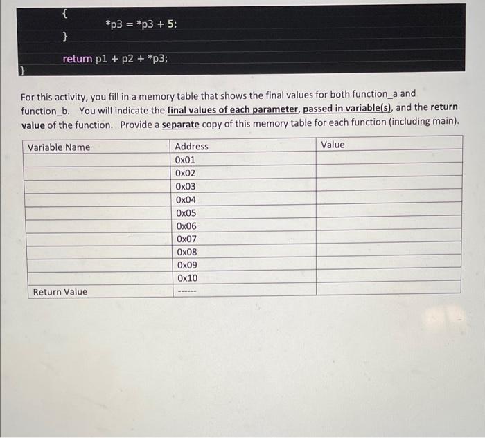 Solved The following code performs a set of various | Chegg.com