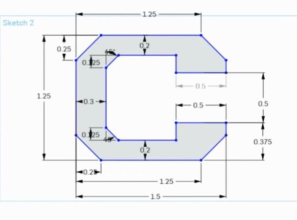 Solved Solidworks C-Clip I need the mass properties for this | Chegg.com