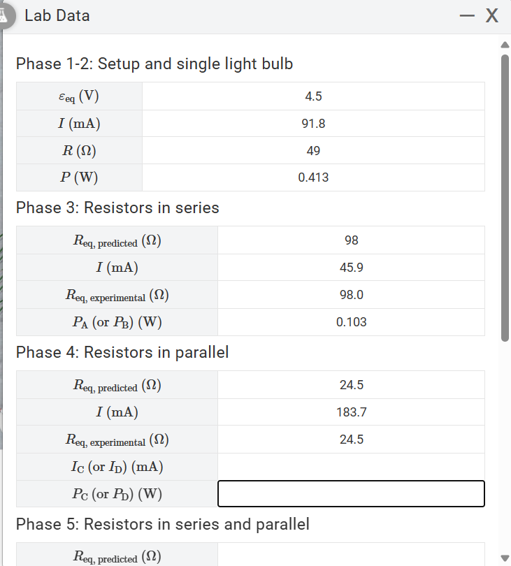 Solved 1. ﻿ Determine current through one of the bulbs. | Chegg.com