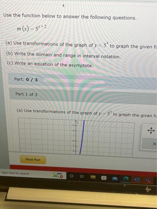 Solved Use the function below to answer the following | Chegg.com