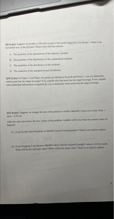 Problem I: The Setosa Study [28 pts] nize is 50 . The | Chegg.com