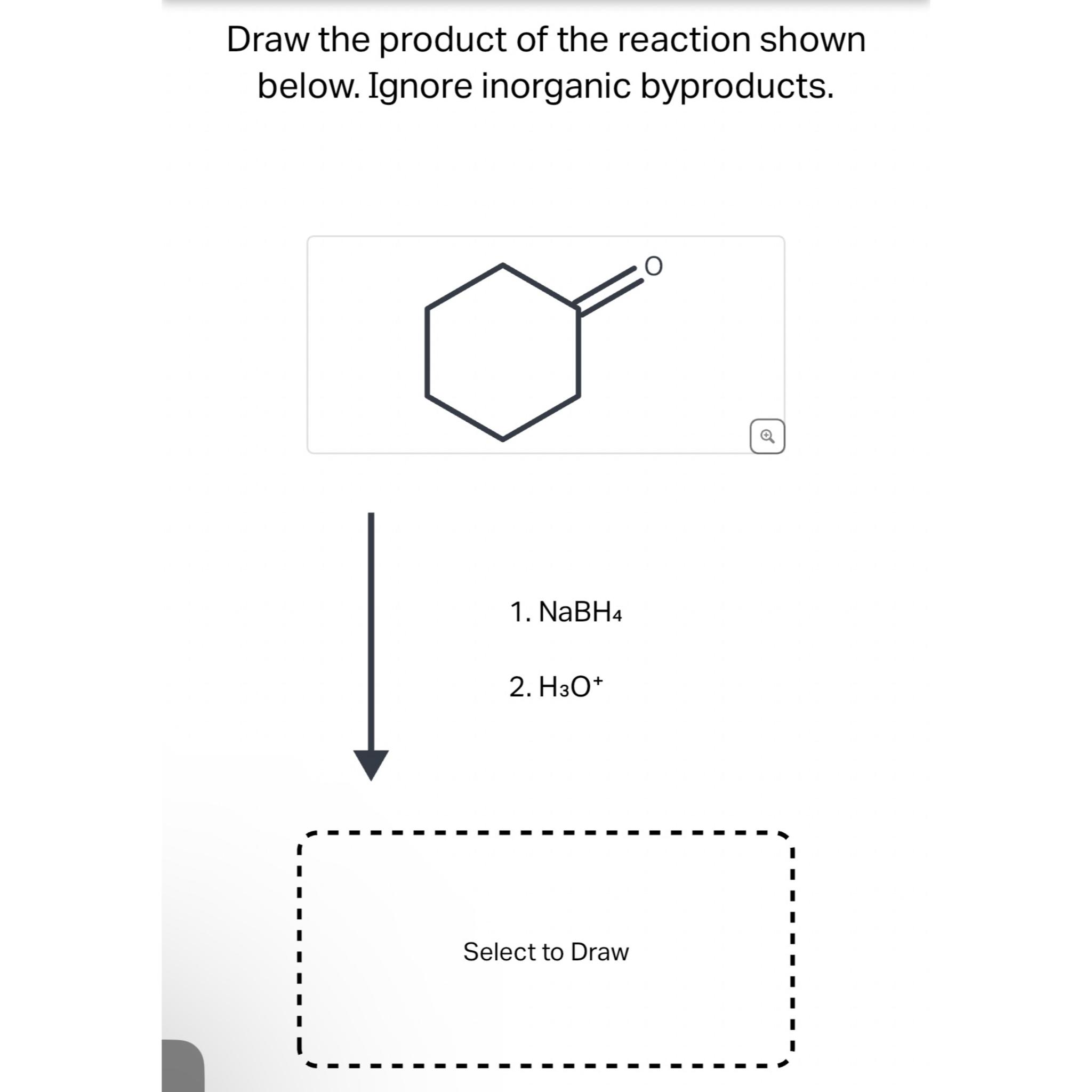 Solved Draw the product of the reaction shown below. Ignore | Chegg.com