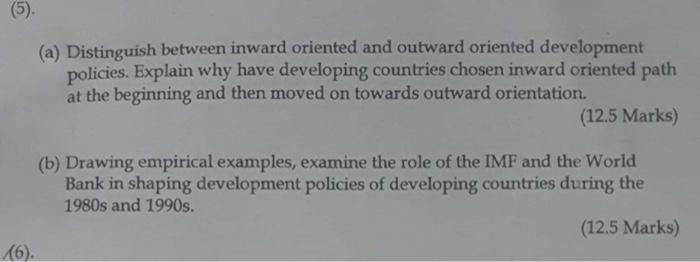 Solved (a) Distinguish between inward oriented and outward | Chegg.com