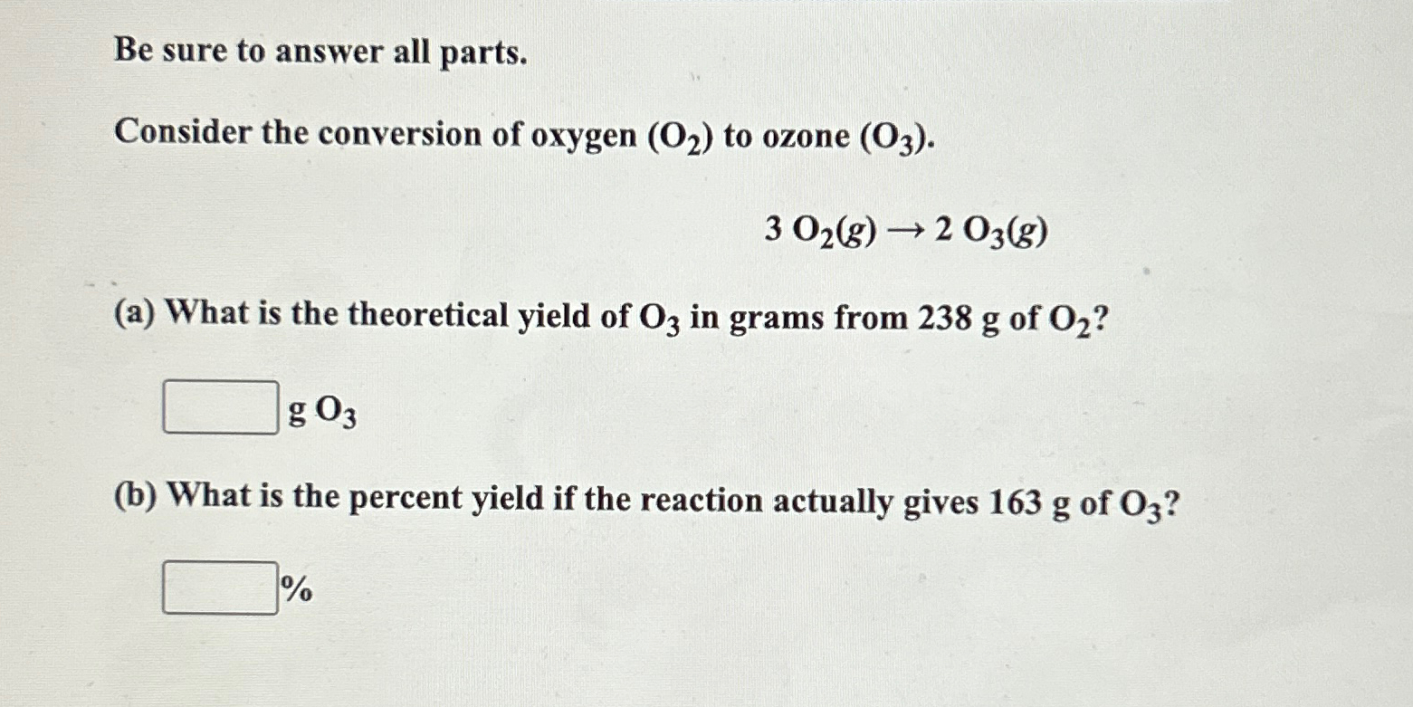 Solved Be sure to answer all parts.Consider the conversion | Chegg.com